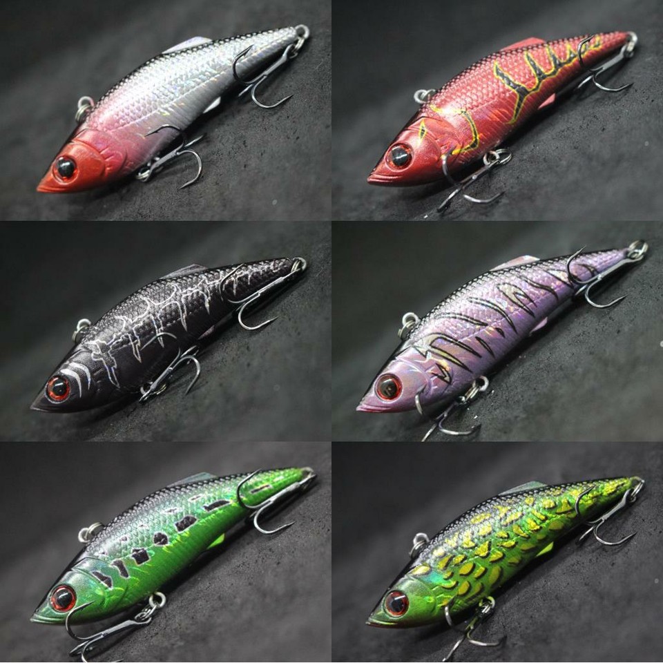 Lipless Crankbait Fishing Lures 3 inch 1/3 oz Sinking For Bass Fishing ...