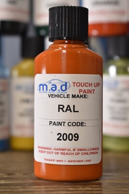 RAL 2009 Traffic Orange Touch Up Kit Repair Kit Paint With Brush ...