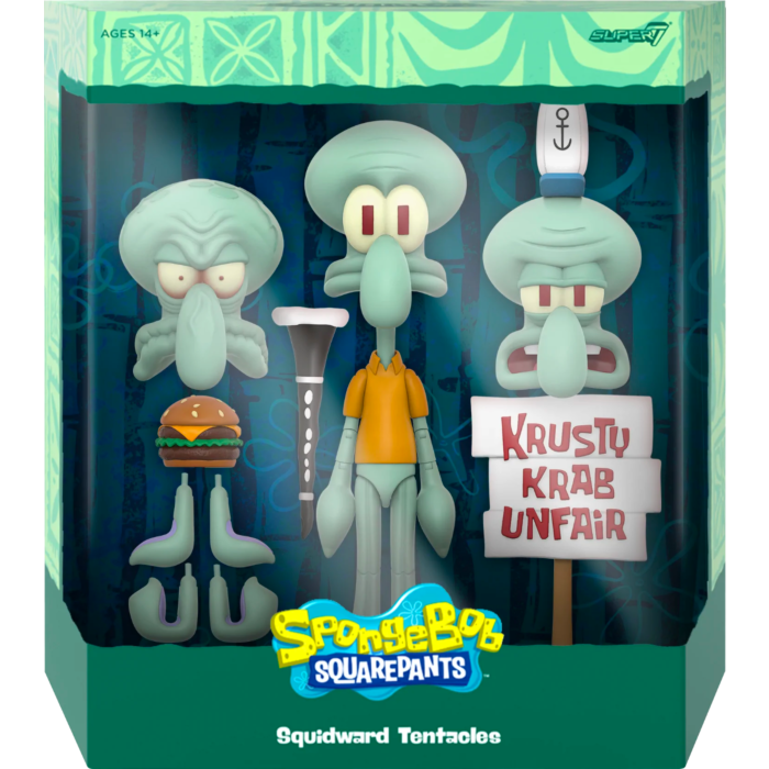 Clarinetto Di Squidward Vintage 2003 SpongeBob SquarePants CD Case