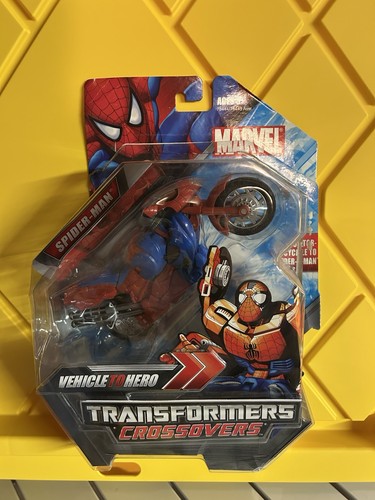 2008 HASBRO MARVEL SPIDERMAN TRANSFORMERS CROSSOVERS BRAND NEW | eBay