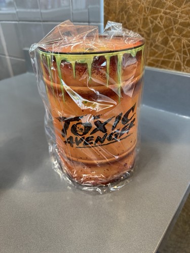 The Toxic Avenger 2025 Movie Nuclear Waste Barrel Popcorn Bucket ...
