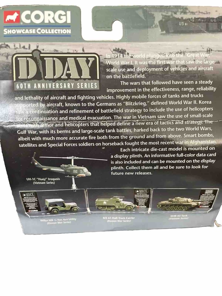 Corgi Showcase Collection D-Day 60Th Anniversary Series Tiger I Tank ...