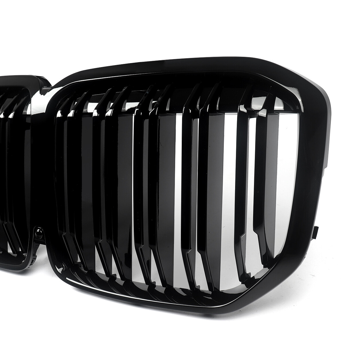 For BMW X7 G07 M50i 2019-2022 Gloss Black M Performance Dual Slats ...