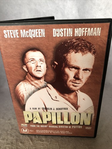 Papillon (DVD, 1973) VGC. Free Shipping.REGION 4. 9317731008290 | eBay ...