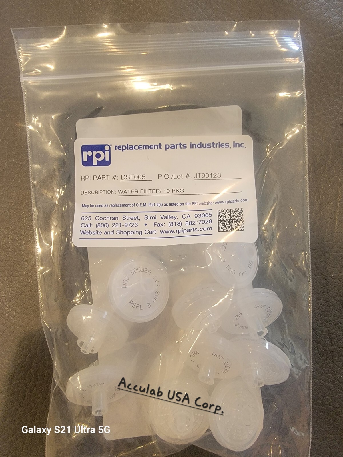 DENTSPLY Cavitron Water Disc Filter Replacment 10/pack SPS 30K RPI ...