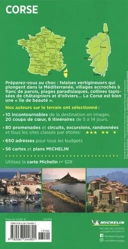 GUIDE VERT MICHELIN CORSE BASTIA AJACCIO - Nouvelle Formule - Sous ...