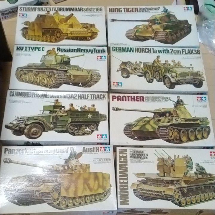 Tamiya Plastic Model Army tank track infantry Set of 25 + 1 | eBay