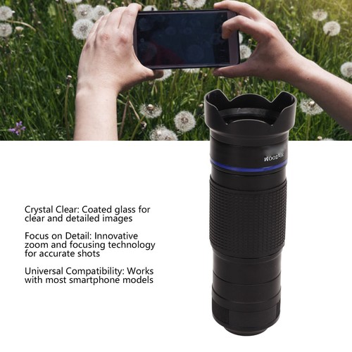 36x Monocular Telescope HD Phone Telephoto Lens Zoom Camera Lens ...