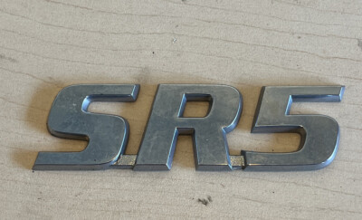 96-02 Toyota 4Runner SR5 Liftgate Emblem Nameplate Badge Script OEM | eBay