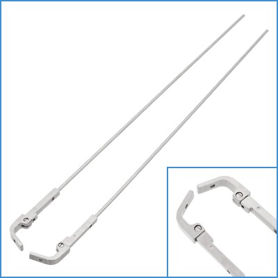 2pcs 13.4cm Metal Spring Glasses Temples End Piece Sunglasses Frame ...