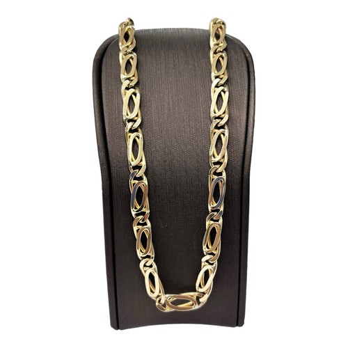 9ct 9k Yellow Gold Italian Birdseye Chain Necklace 47.31 Grams 62cm ...