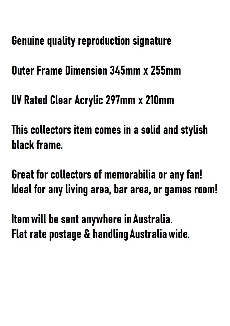 Peter Brock 1979 Bathurst Winning Holden Torana Signature Picture ...