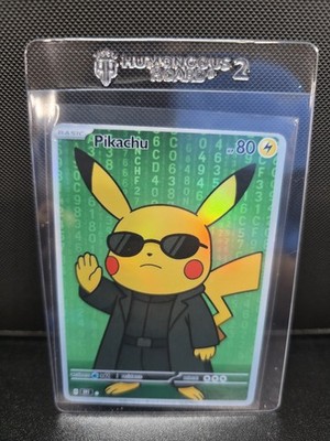 CUSTOMmade madeTOorder full art holo pokemon card PTL825 Pikachu Neo ...