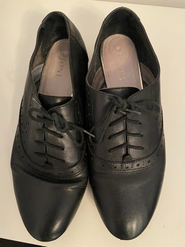 Jones Bootmaker Ladies Black Leather Brogue’s Shoes 41 | eBay UK