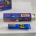 Vtg Batman Travel Toothbrush & Toothpaste 1991 Kids Care DC Comics ...