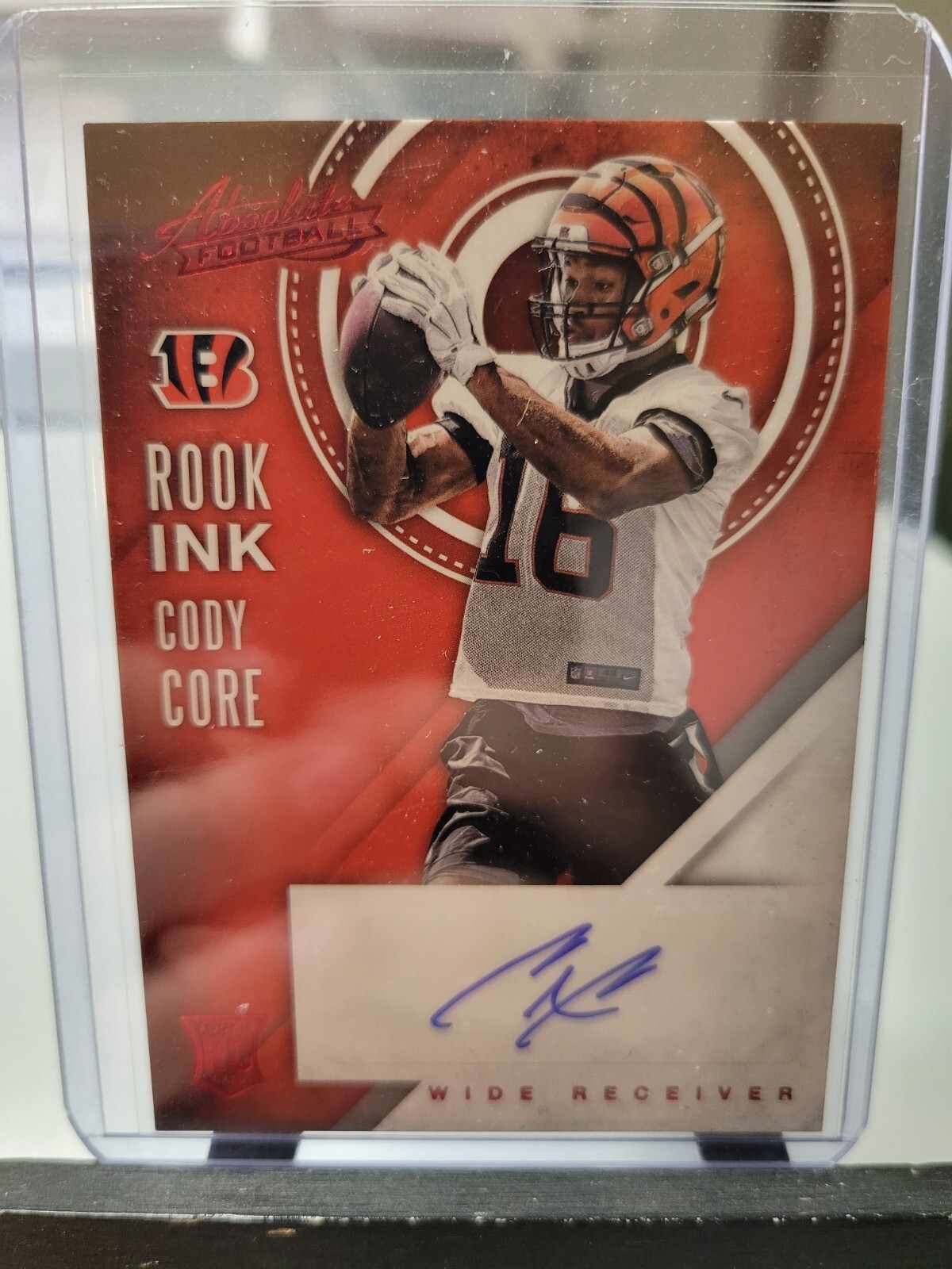 Cody Core Rook Ink Auto Red Parallel 2016 Panini Absolute Football | eBay