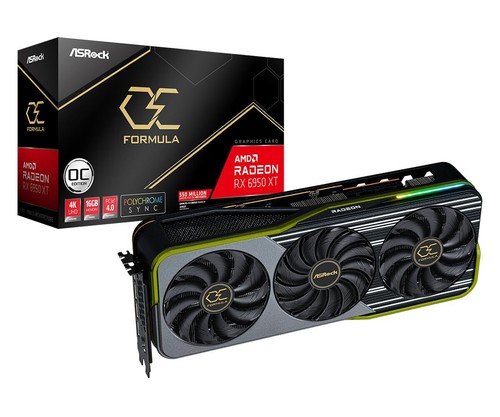 ASRock AMD Radeon RX 6950 XT OC Formula 16GB Graphics Card (RX6950XT ...