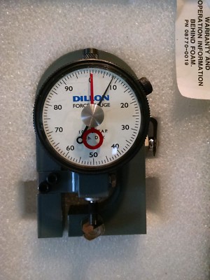 Dillon Model X Force Gauge 100 Lbs Capacity | eBay