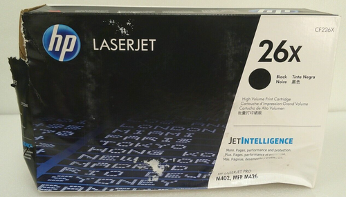 HP CF226XC 26X High Yield LaserJet Toner Cartridge - Black for sale ...