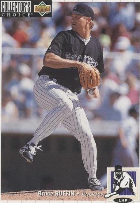 1994 Upper Deck Collector's Choice - Bruce Ruffin #407 for sale online ...