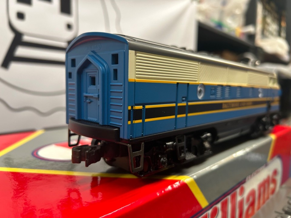 Williams Repro Baltimore & Ohio F-3 AA Diesel Engine Set w/ True Blast ...