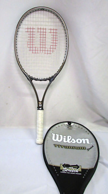 Wilson Tennis Racquet Titanium Series Stretch Ti 28” Stronger Lighter 4 ...