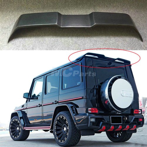 Carbon Rear Roof Spoiler Top Wing W/LED For Mercedes Benz W463 G550 G63 ...