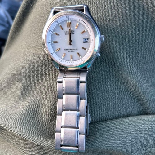Citizen Radio Controlled Watch Silver Stainless Steel Timepiece | eBay