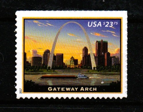 U.S. #5157 MHN, GATEWAY ARCH-PRIORITY MAIL, FV $23.75 (2017) | eBay