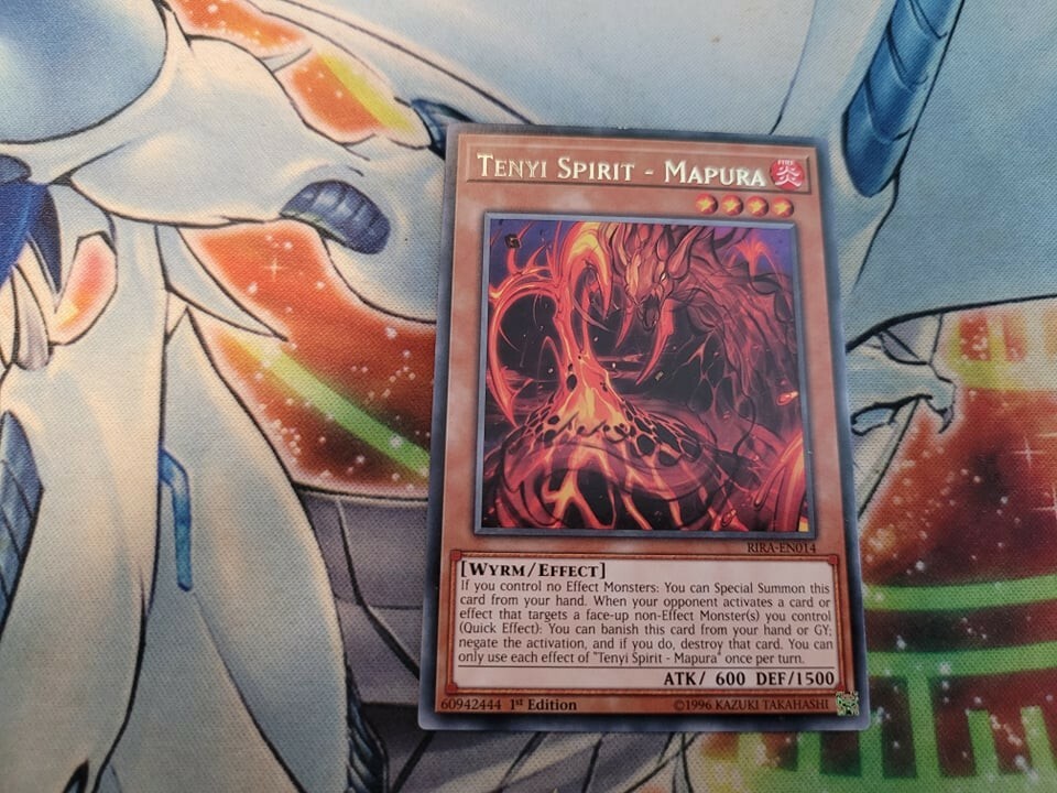 Tenyi Spirit - Mapura RIRA Yugioh Rare | eBay Australia