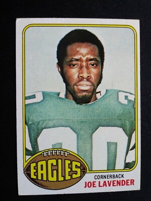 1976 Topps Football Card # 339 Joe Lavender - Philadelphia Eagles | eBay