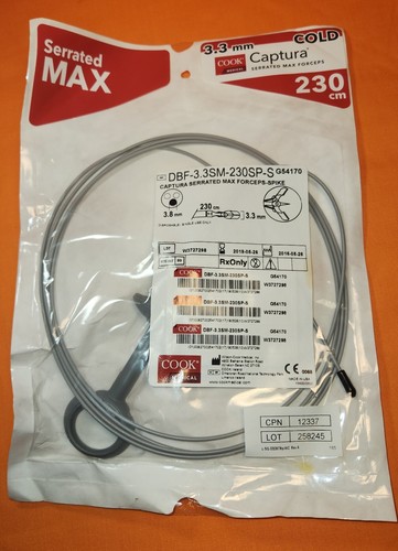 Cook Medical G54170 Captura Serrated Max Forceps | eBay