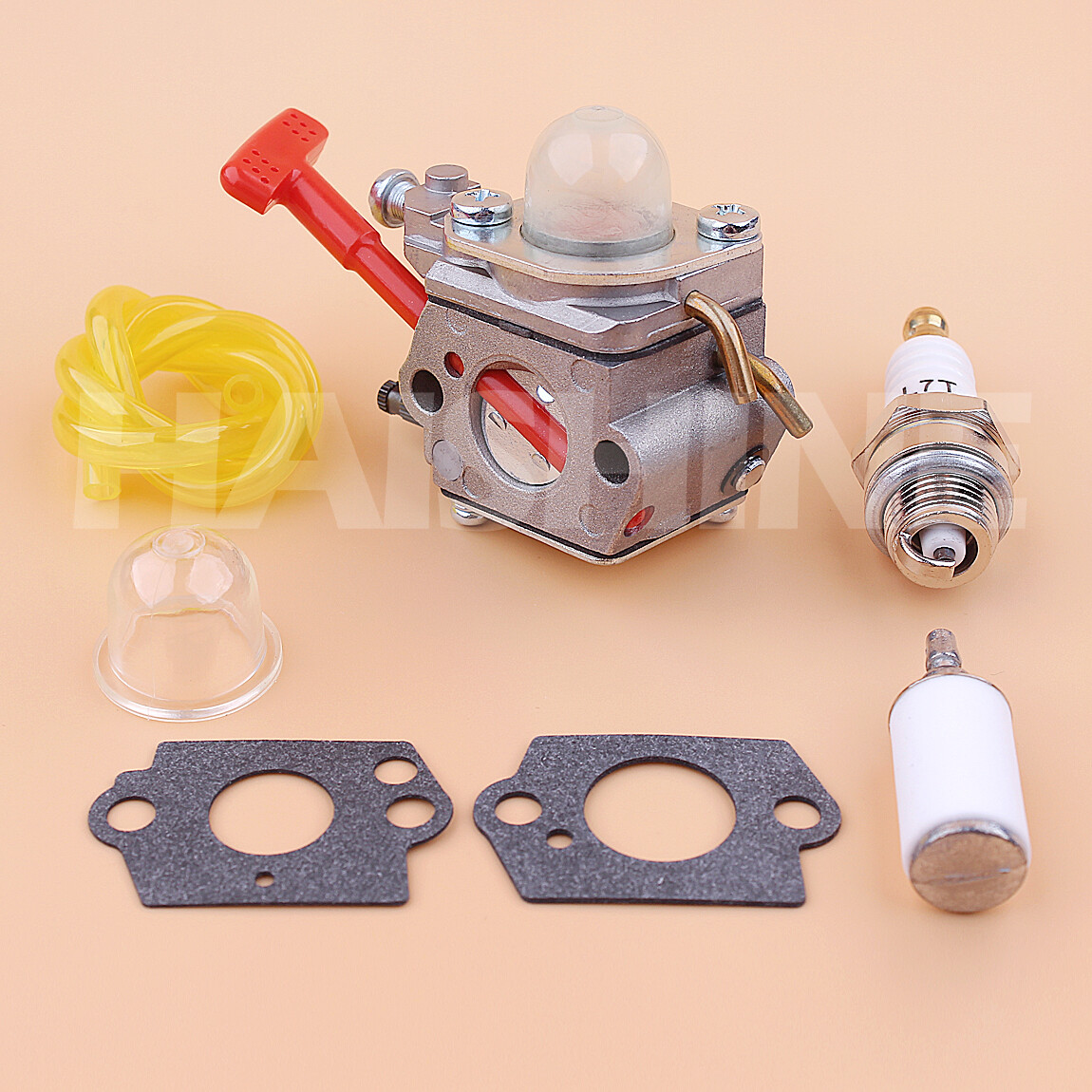 Carburetor Kit For Homelite PLT3400 PBC3600 Zama C1U-H39 Blower Trimmer ...