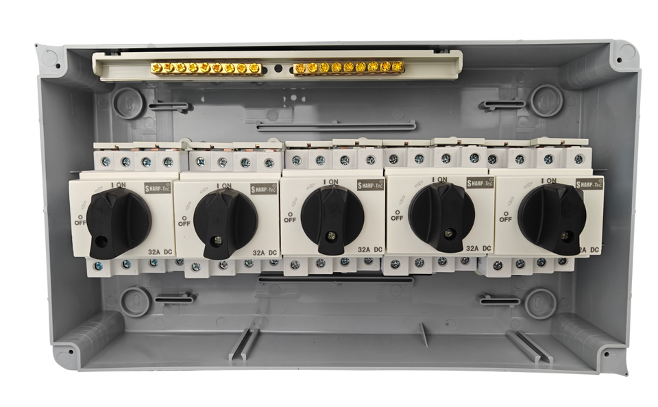 18 Way Weatherproof Consumer Unit | IP65 RCD MCB Distribution Box ...
