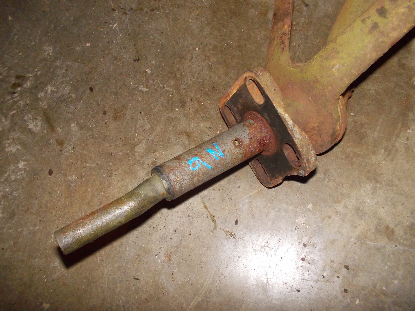 Ford 9N tractor ORIGINAL 3pt hitch control lever arm w/ mounting ...