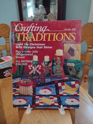 Crafting Traditions Magazine Nov /Dec 2000. ALL PATTERNS FULL SIZE. AQ3 ...