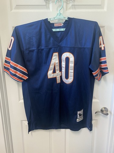 Gale Sayers #40 Chicago Bears Mitchell & Ness Blue Jersey Size 56 | eBay