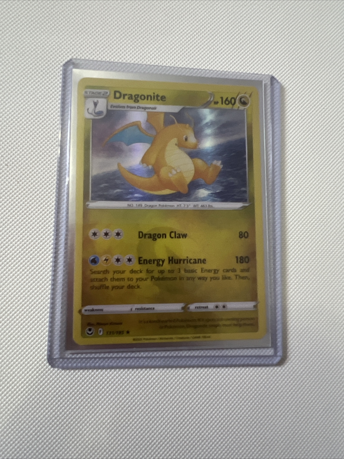 Pokémon Card Dragonite 131/195 Holo Rare Silver Tempest 2022 NM-Mint | eBay