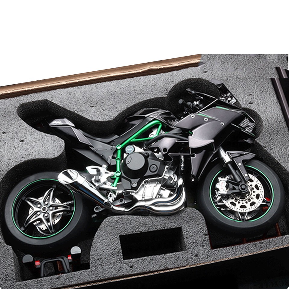 1:6 Scale Kawasaki H2R Alloy Motorcycle Model Diecast Metal Collection ...