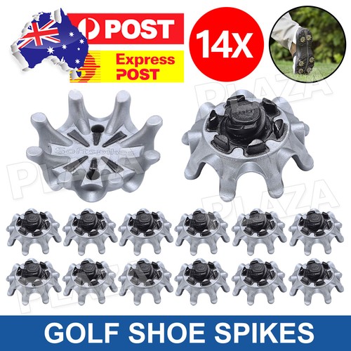 14Pcs Replacement Golf Shoes Spikes Studs Cleats Fast Twist for Tri-Lok ...