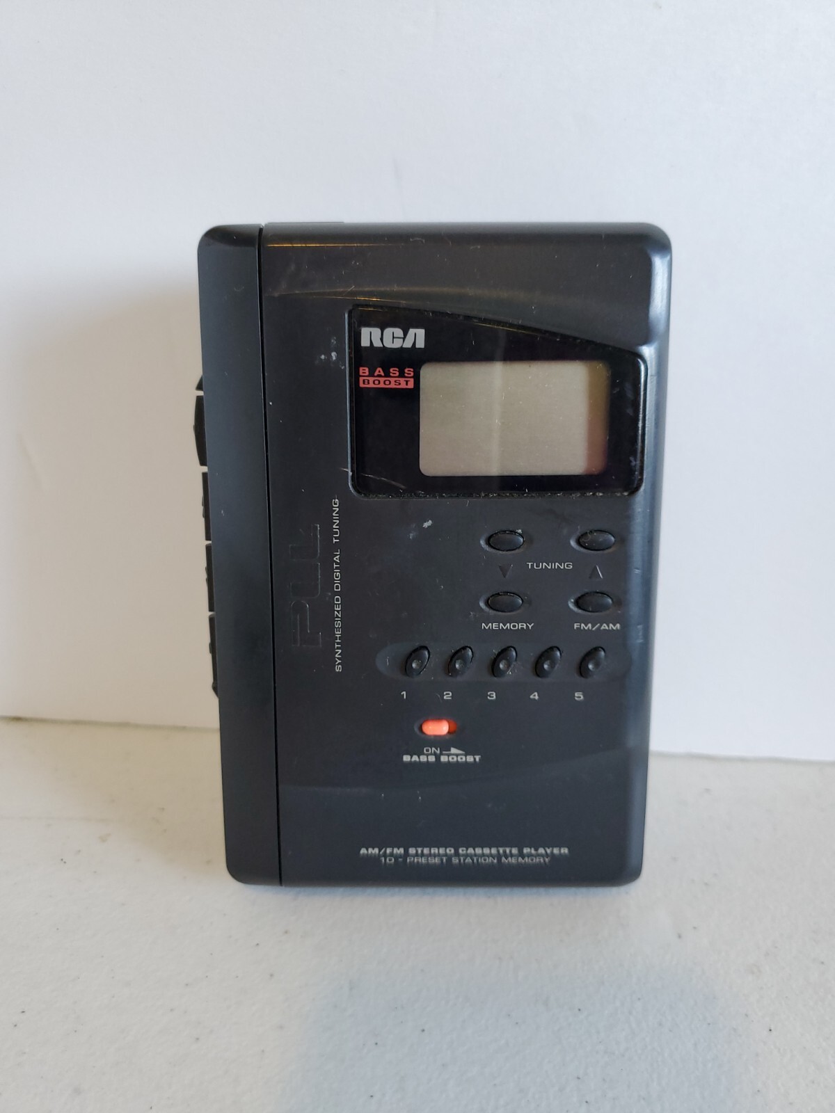 RCA Bass Boost Am/fm Stereo Cassette Player Model Rp-1868 B RP 1868b ...