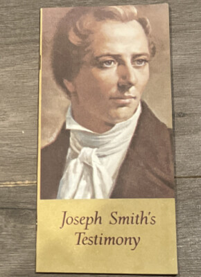 VINTAGE JOSEPH SMITH'S TESTIMONY BOOK/BOOKLET CHURCH OF LATTER-DAY ...
