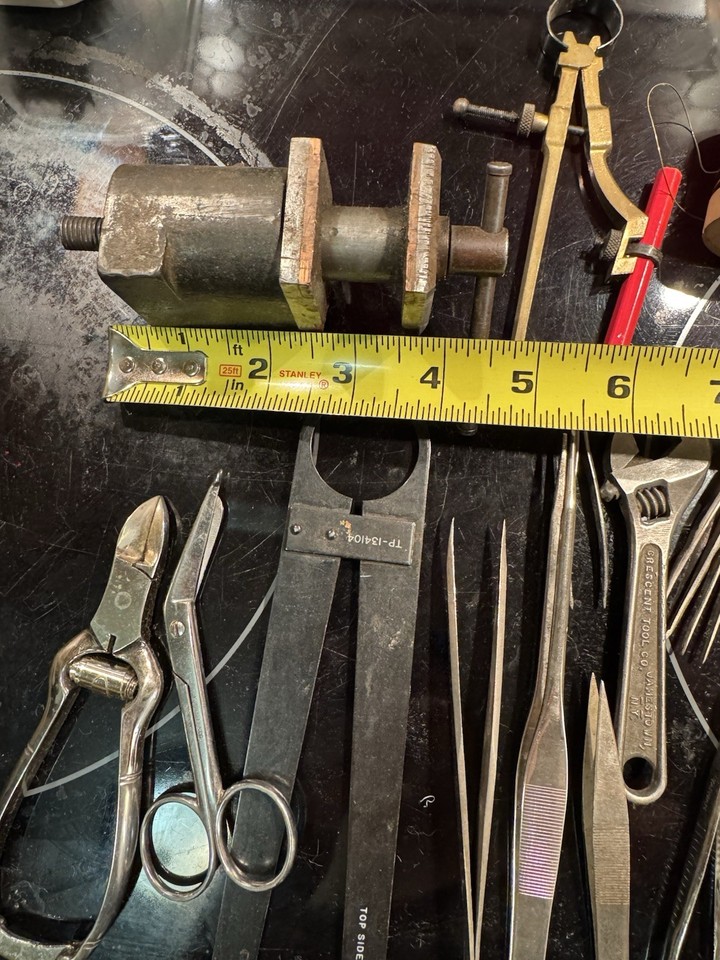 Lot Of Vintage/Antique Watch/Clock Repair Tools | eBay