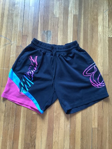 Miami Heat Pro Standard Men's Large Black/Pink/Blue Color-Block Sweat ...