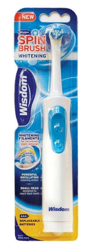 Wisdom Electric Toothbrush Powerful Sonic Cleaning Soft Brush Heads for ...