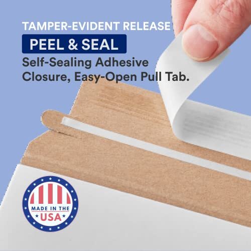 StayFlat Mailer, 13"L x 18"W, Pack of 100 | Stayflats Envelope Keeping ...