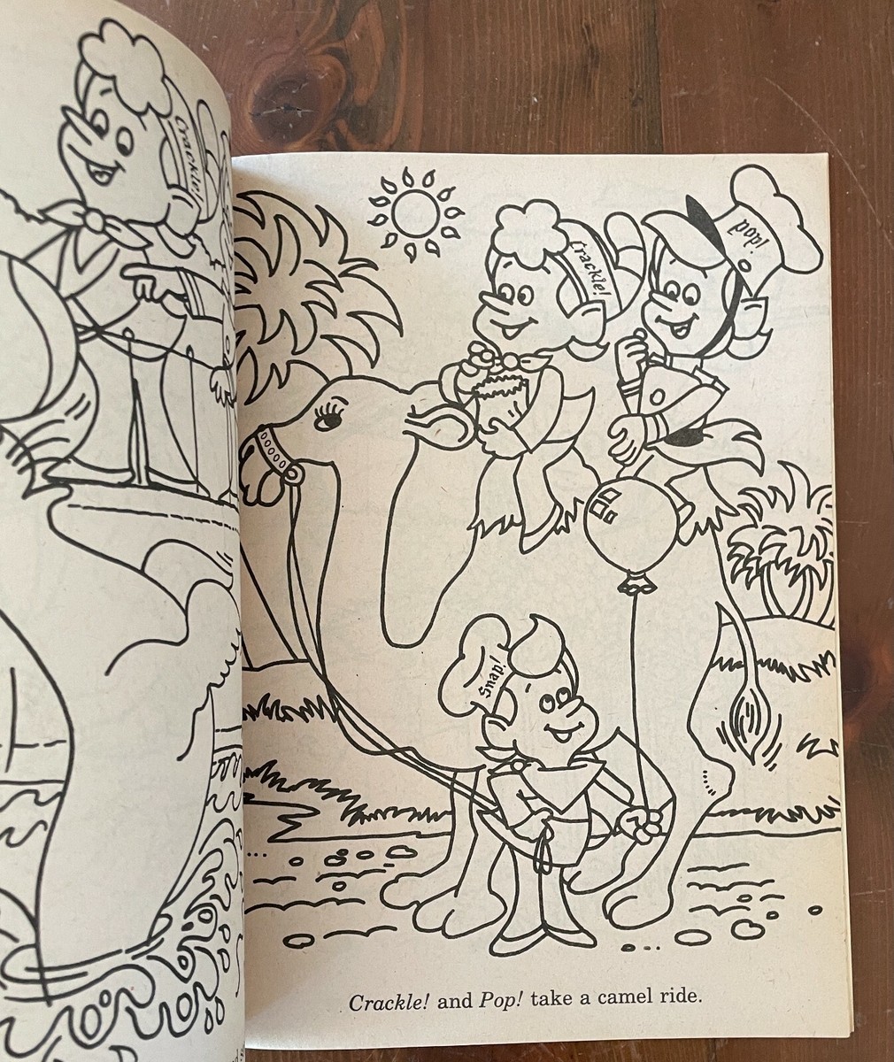 Snap Crackle Pop Coloring Pages