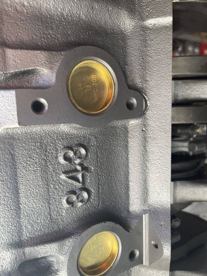 AMC AMX Javelin Rambler 343 Rebuilt V8 Engine Shortblock | OE