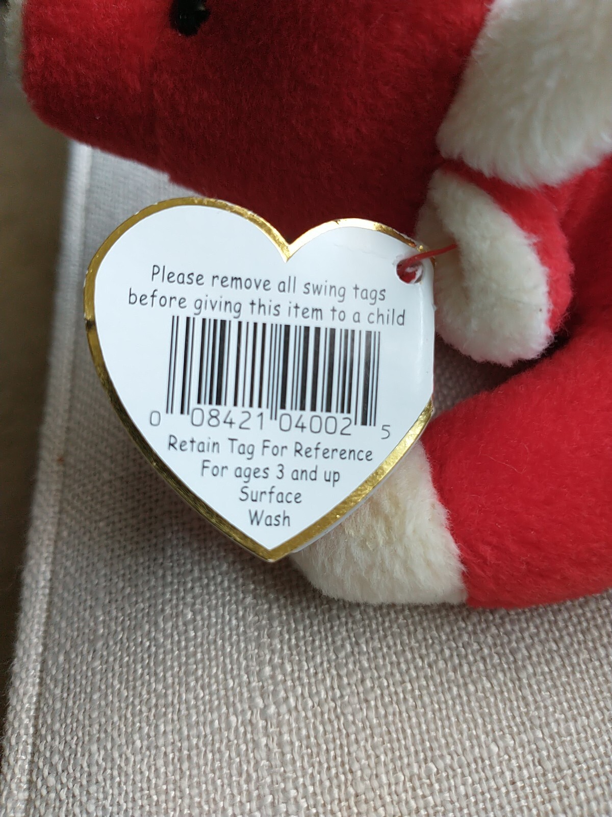 Retired Ty Beanie Baby Snort the Bull, Errors, Rare 1995. 8421040025 | eBay