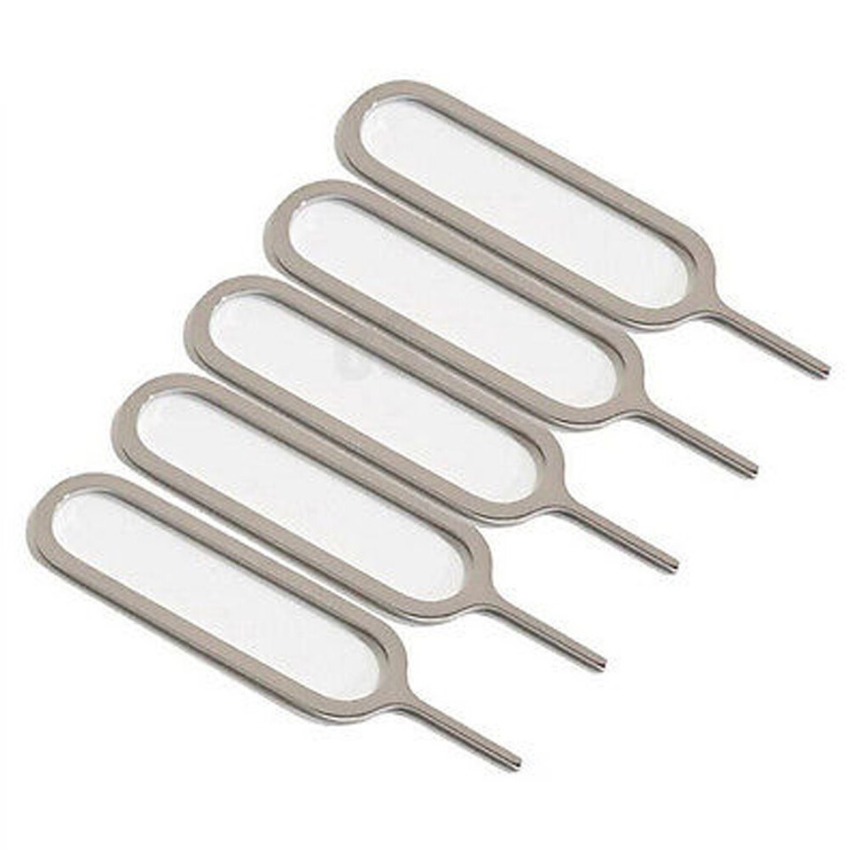 10-Pack Sim Card Tray Removal Ejector Pin Tool for iPhone Samsung ...